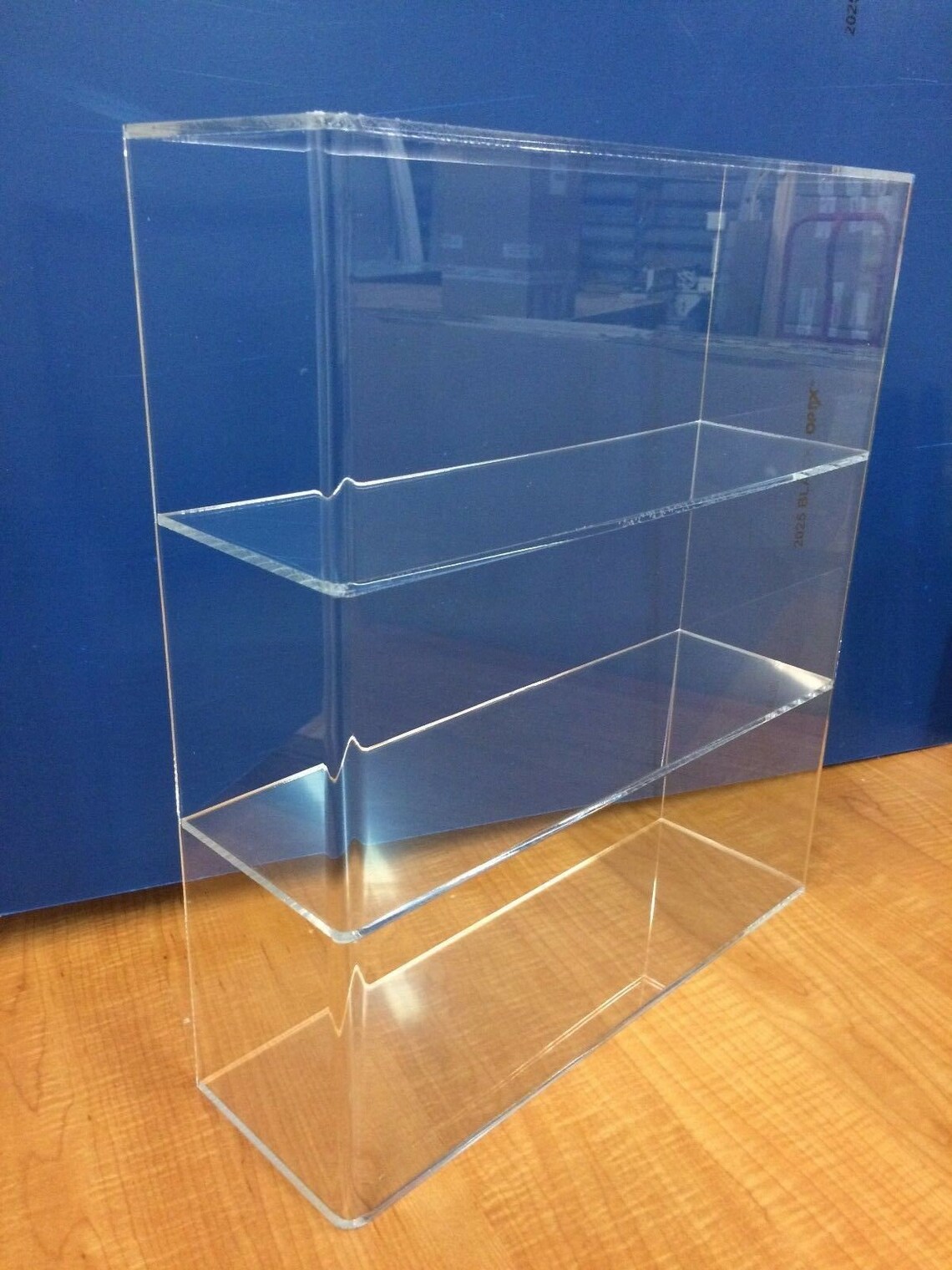 Displays2buy 14" X 4 1/4" X 16"h WITHOUT DOOR Acrylic Lucite Countertop ...