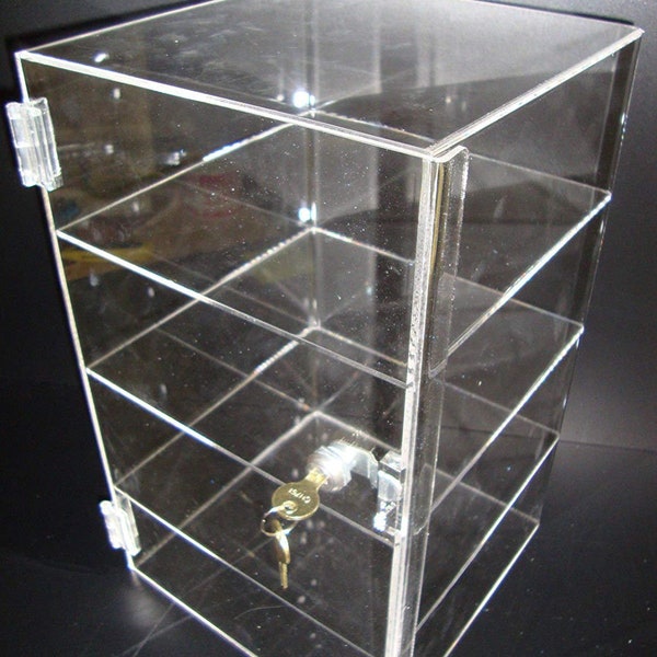 Locking Acrylic Display Case - Etsy