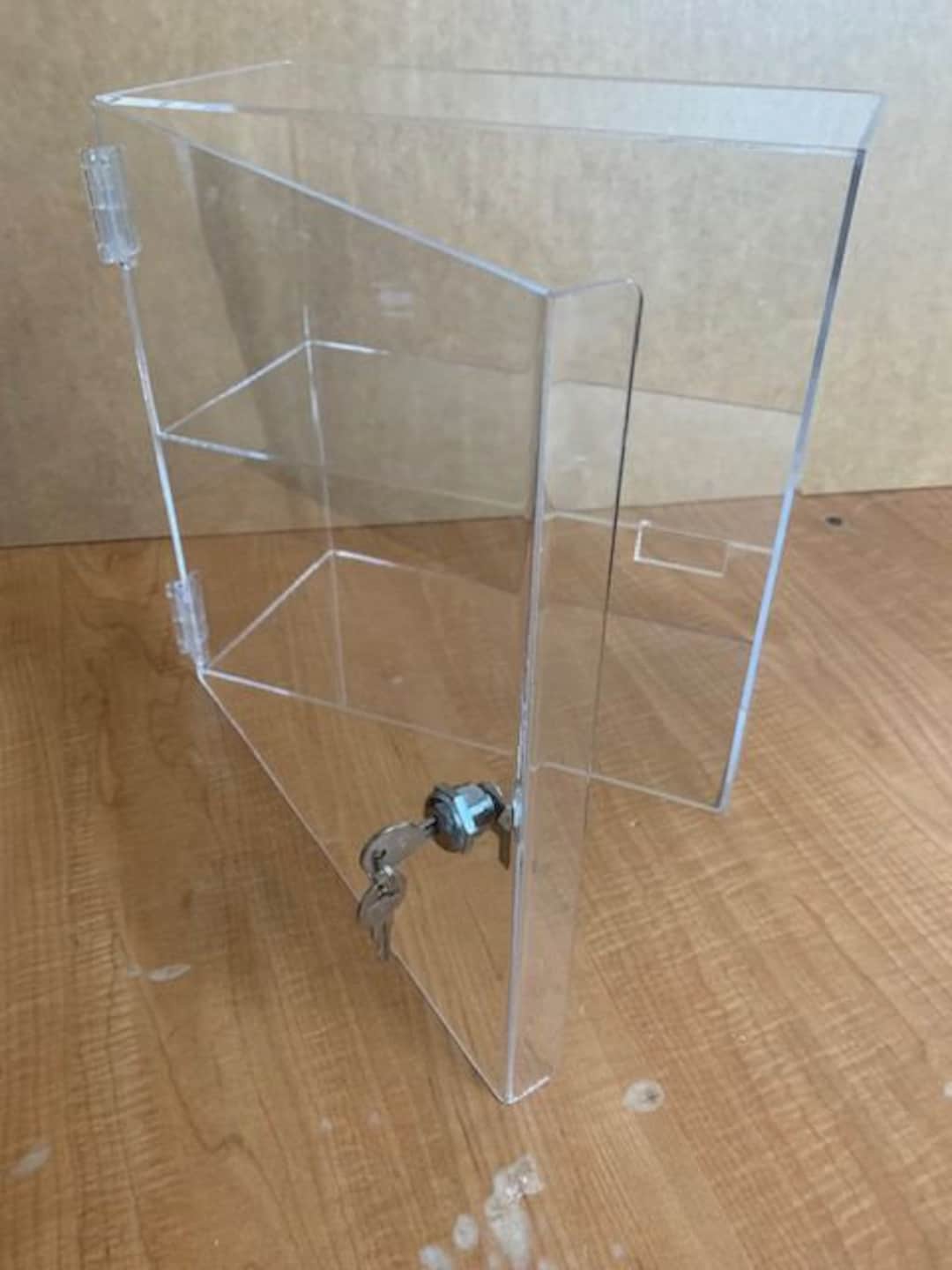 Displays2buy Acrylic Countertop Display Case 12"w X 6"d X12"h Locking ...