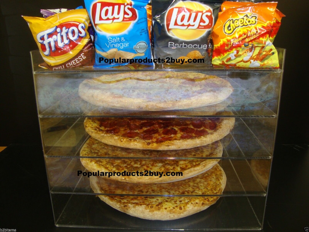 Displays2buy 18" Pizza Showcase Retail Store Acrylic Display Cases - Etsy