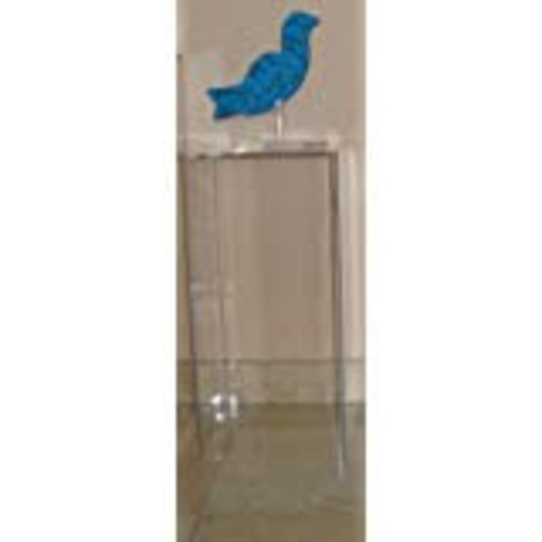 Displays2buy Clear 12" X 12" X 32"h Art Sculpture Stand Acrylic ...