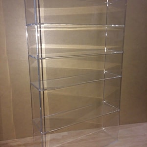 Displays2buy 14" X 4 1/4" X 24"h WITHOUT DOOR Acrylic Lucite Countertop ...
