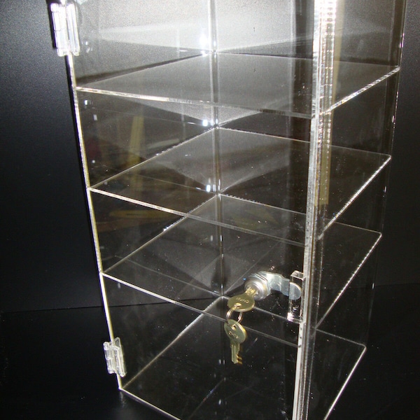 Locking Acrylic Display Case - Etsy