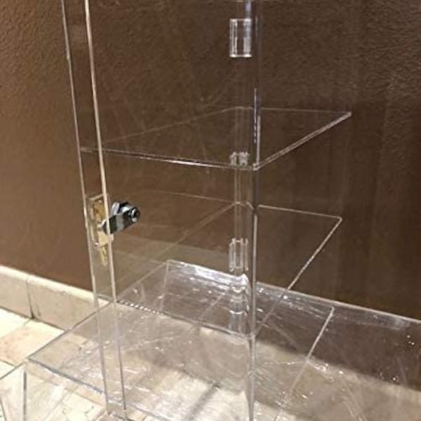 Locking Acrylic Display Case - Etsy