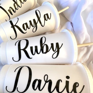 Personalised Name Cold Cup 24oz | Starbucks Cup With Lid and Straw ...