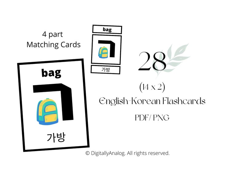 Korean Consonants Flashcards at Marie Renda blog