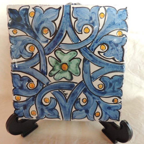 Sicilian Tile Coasters - Etsy