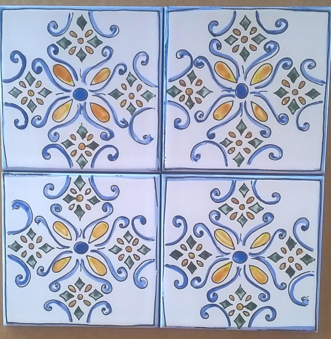 4x4 Inch Tiles,kitchen Tiles,tiles,decorative Tiles,sicilian Tiles ...