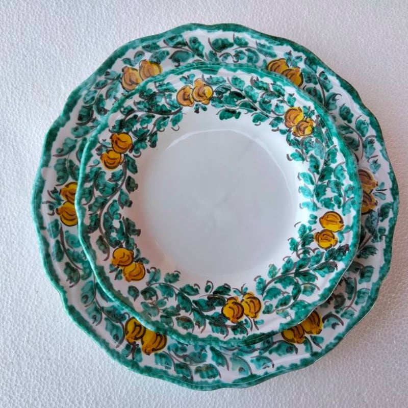 Lemon Dinnerware Set - Etsy