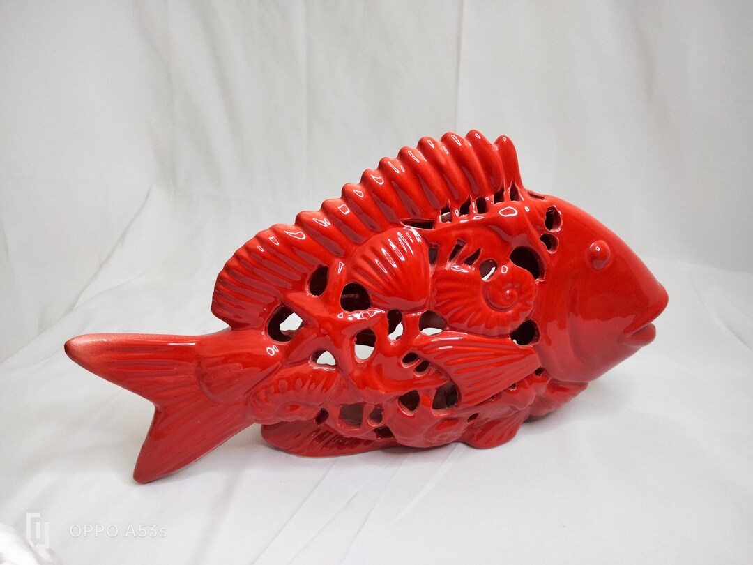 Ceramic Fish, Artistic Ceramics, Sicilian Ceramics/ceramic Fish ...