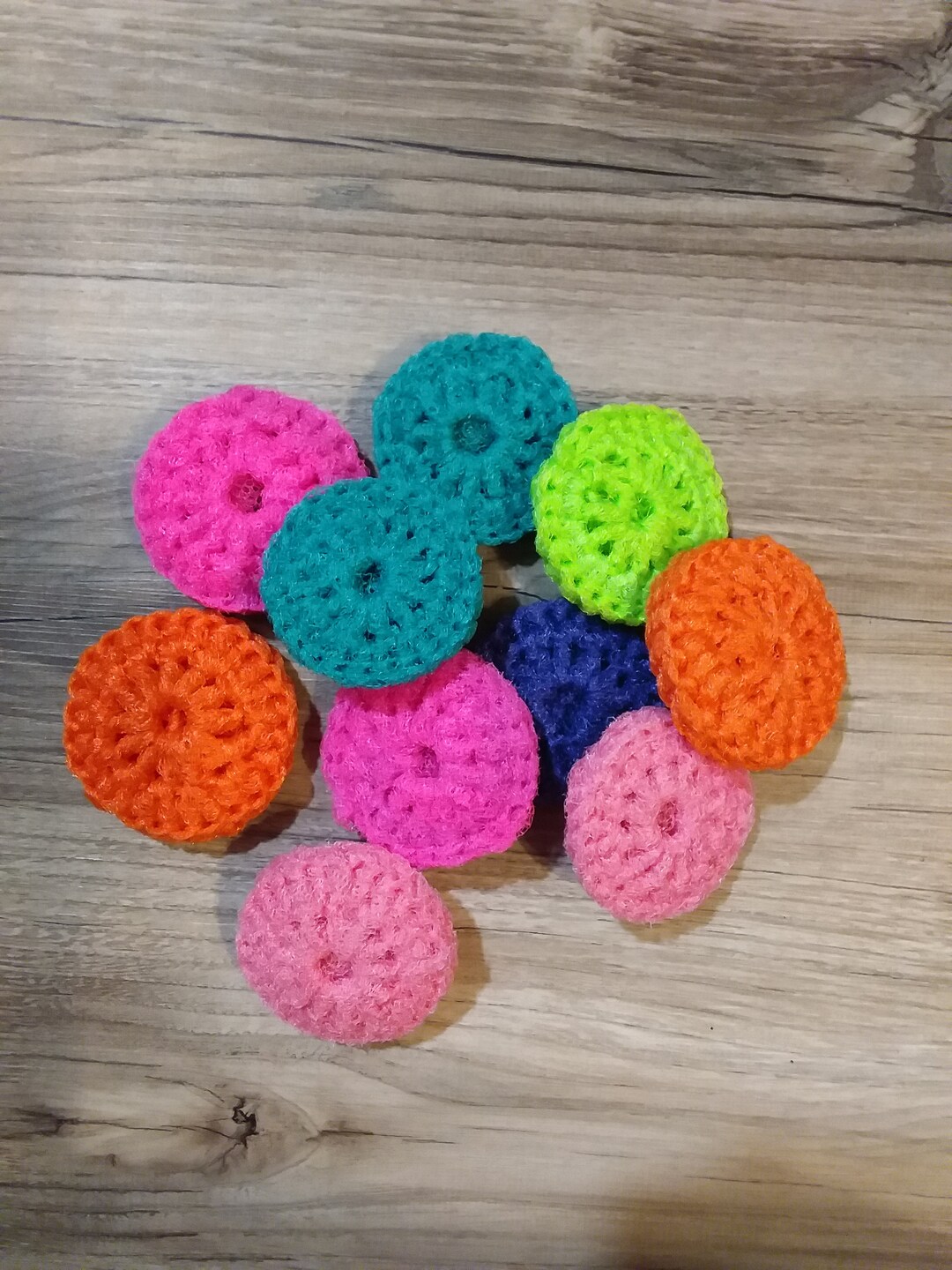Dish Scrubbies, Pot Scrubbies, Hostess Gift, Nylon Scrubbies - Etsy