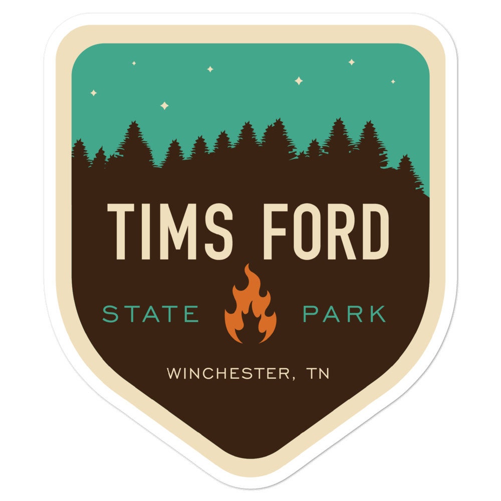 Tims Ford State Park Sticker Tennessee State Park Sticker Tennessee ...