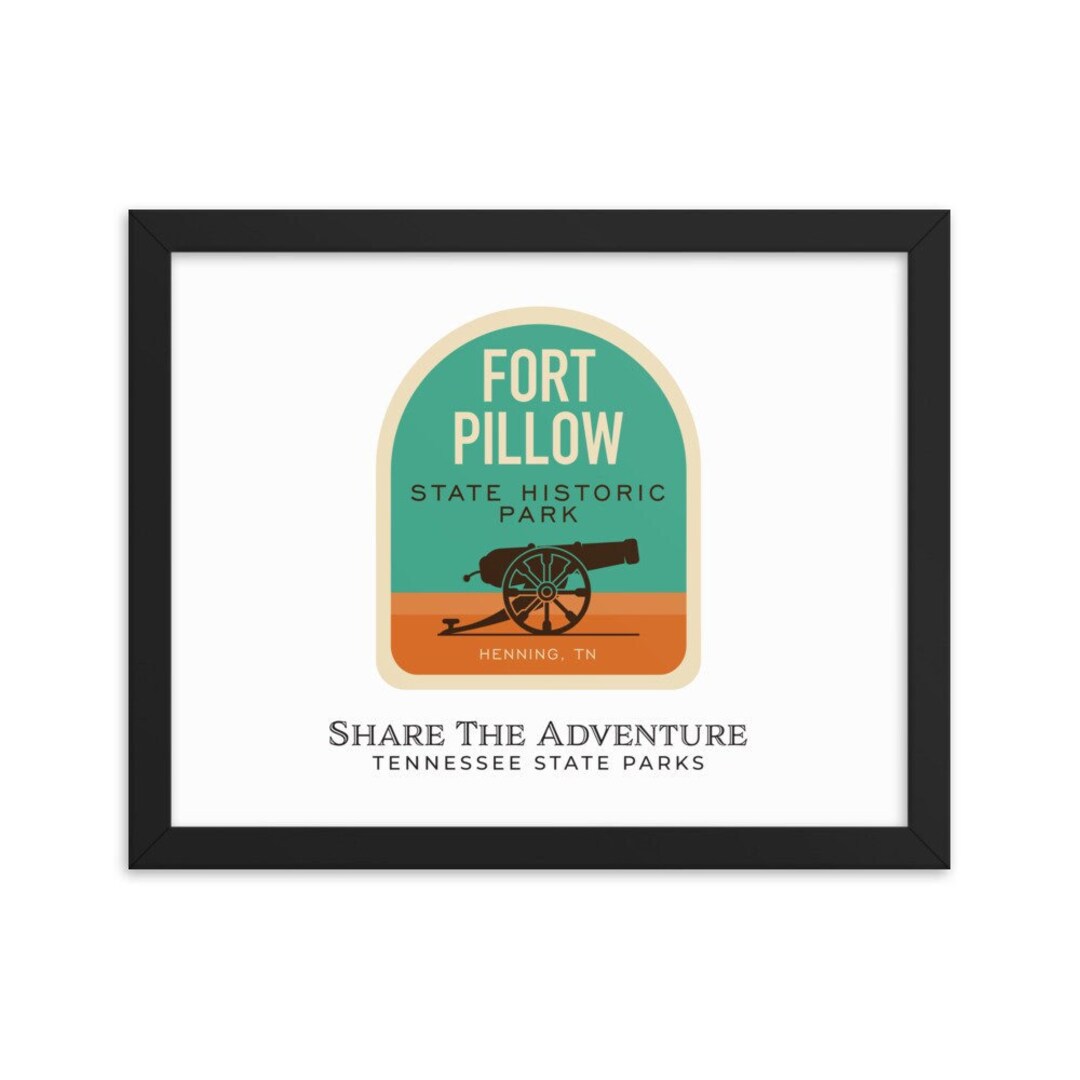 Fort Pillow Tennessee State Park Print Framed State Park Print TN State ...