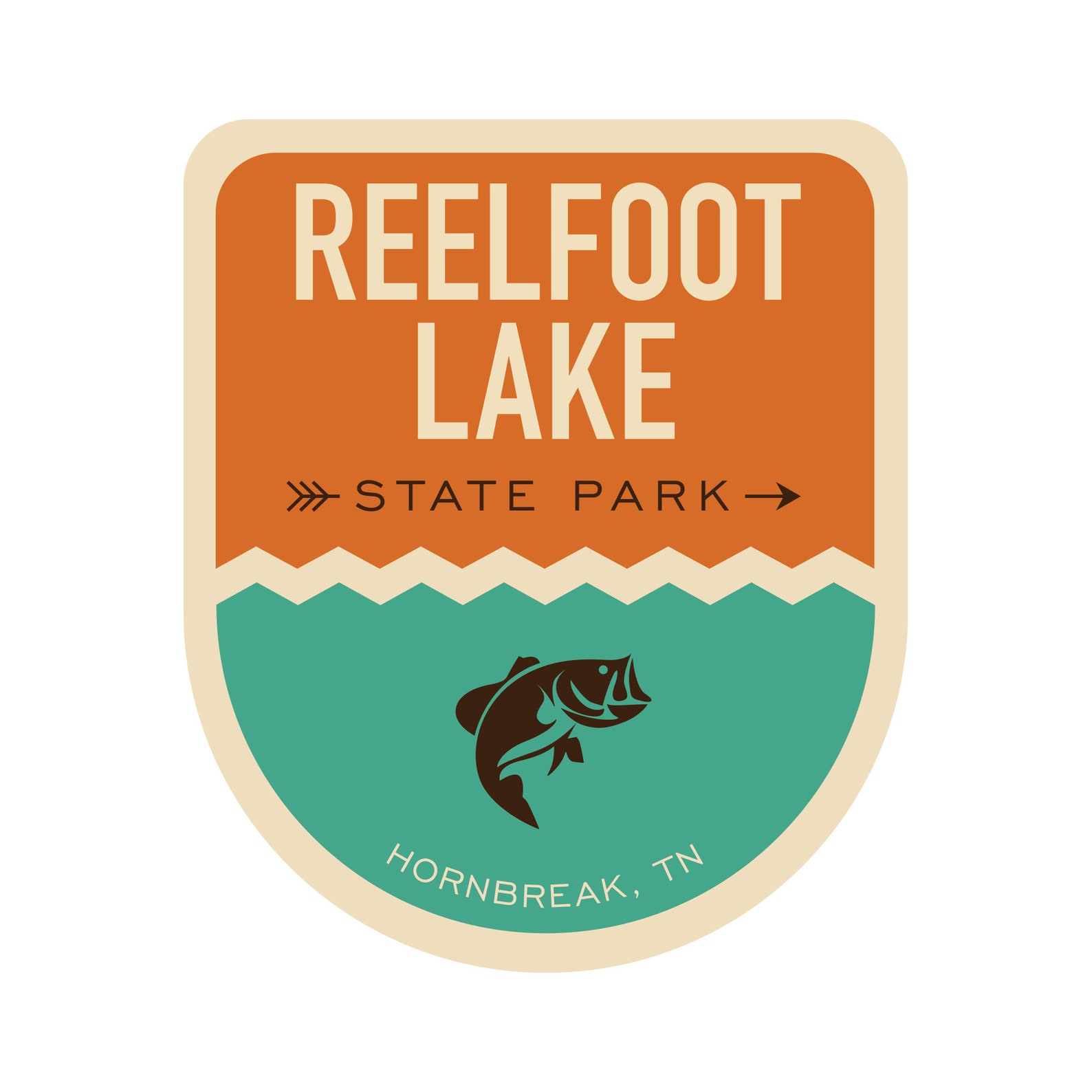 Reelfoot Lake State Park Sticker Tennessee State Park Sticker Tennessee ...