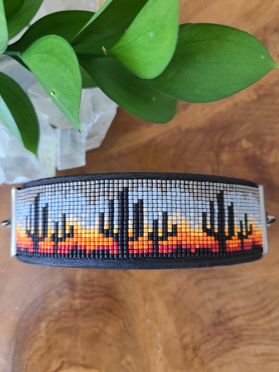 Desert Sunset Seed Bead Bracelet Pattern / Miyuki Delica PDF / Cuff ...