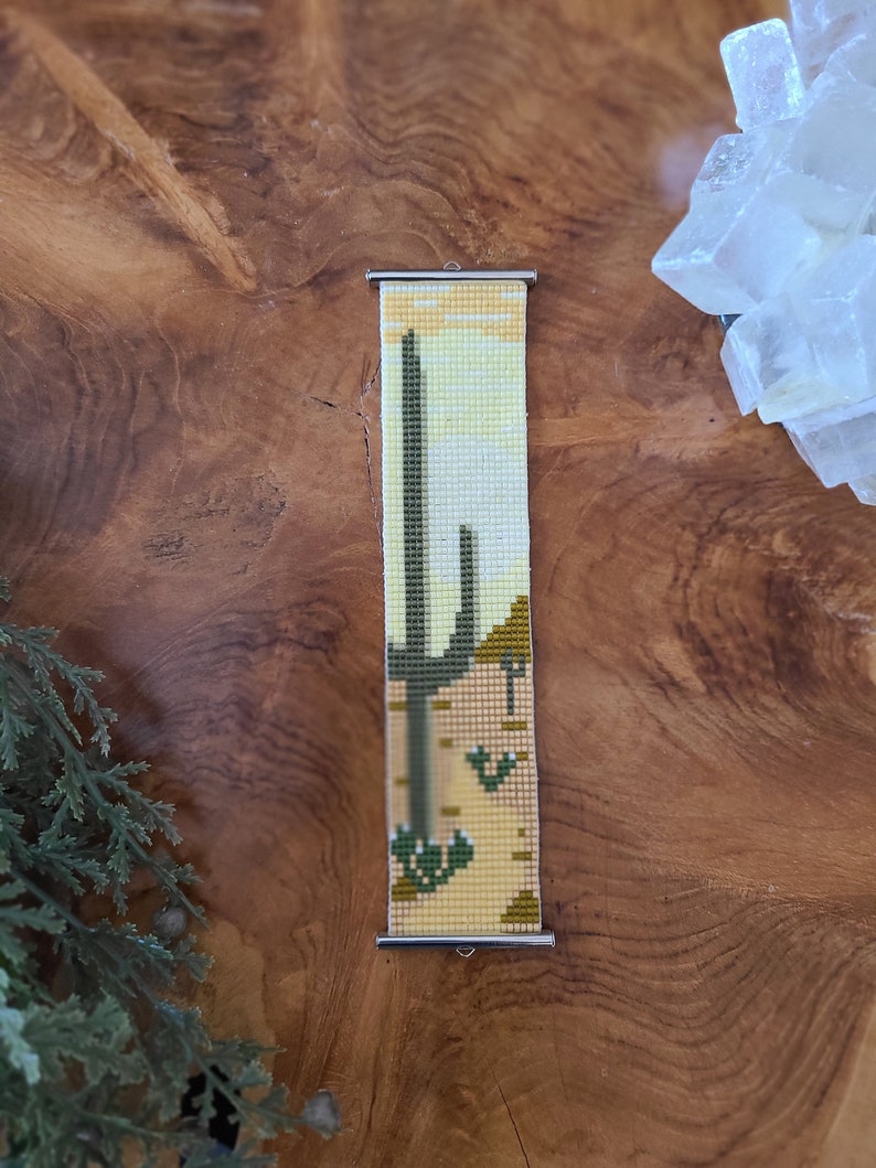 Desert Zen Trio Loom Bead Bracelet Pattern /bead Loom Pattern/cuff Bead ...