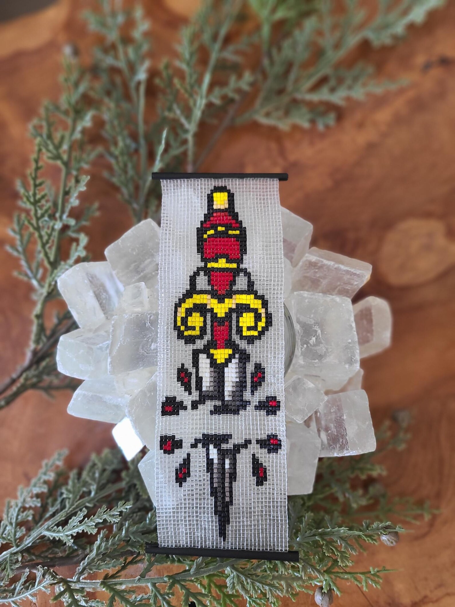 Vintage Dagger Tattoo Bead Loom Bracelet Pattern / Loom Bead Pattern ...