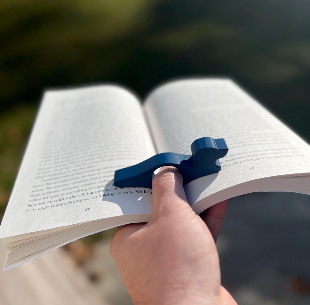 Dog Thumb Book Page Holder: Doglovers Bookish Gift - Etsy