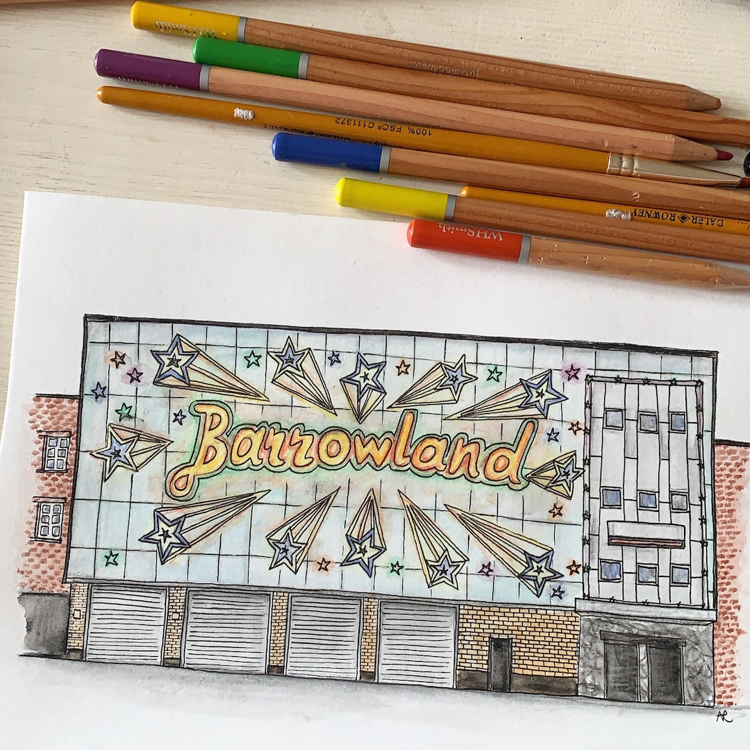 Glasgow Barrowland Ballroom Print - Etsy