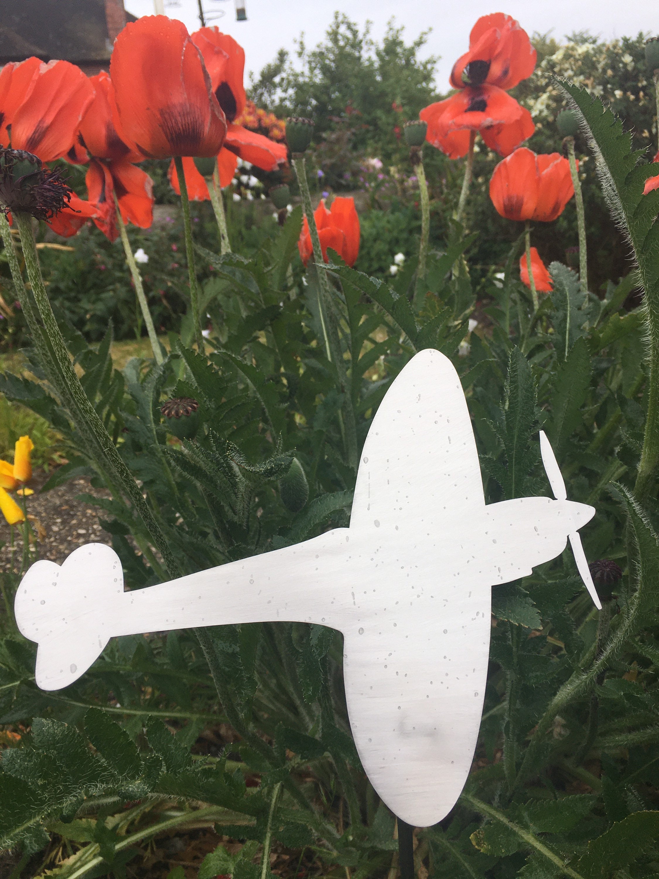 Garden Stainless Steel Spitfire - Etsy UK