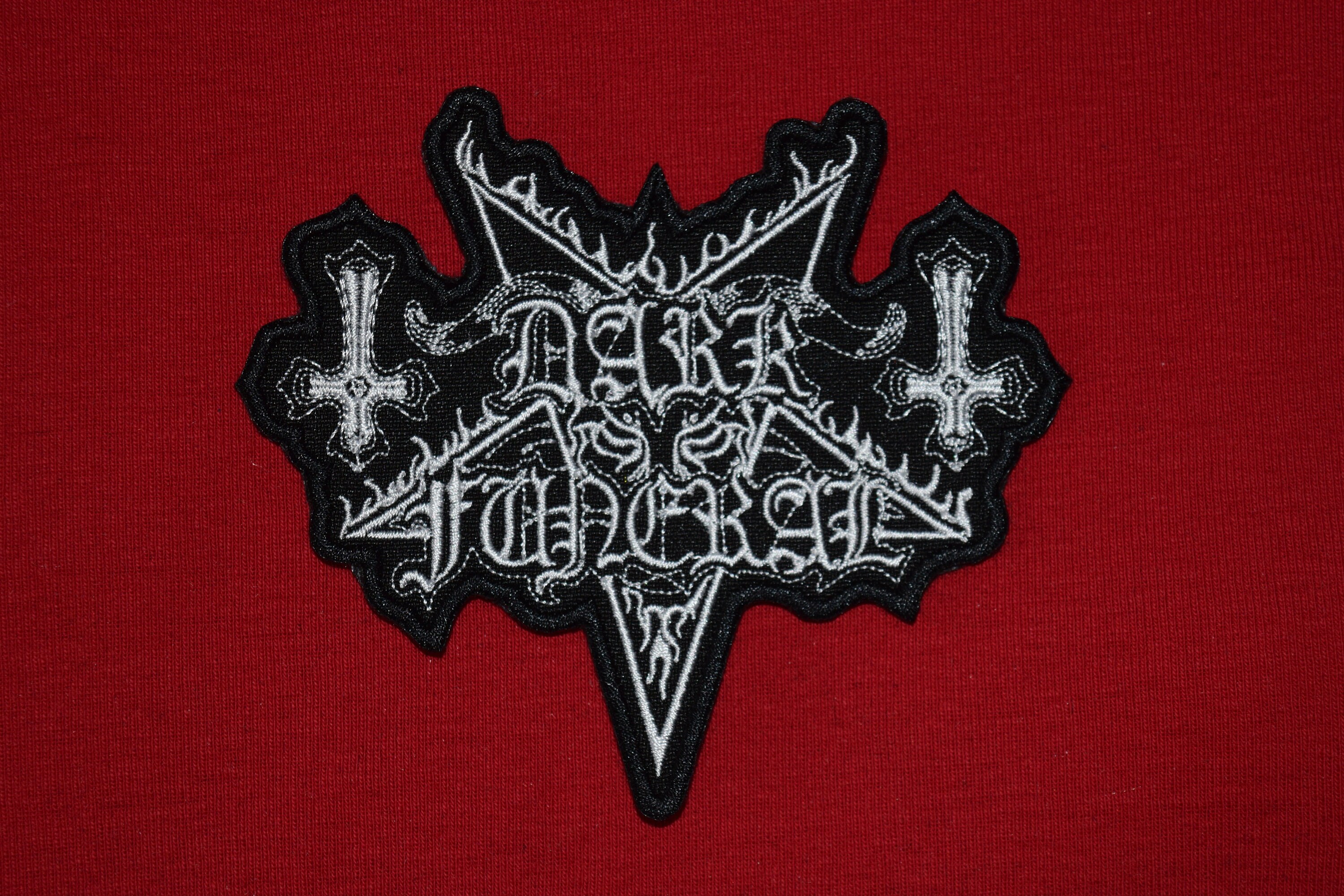 Dark Funeral patch Embroidered logo Black metal Band symbol | Etsy