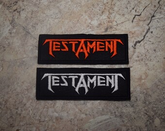Testament Patch | Etsy