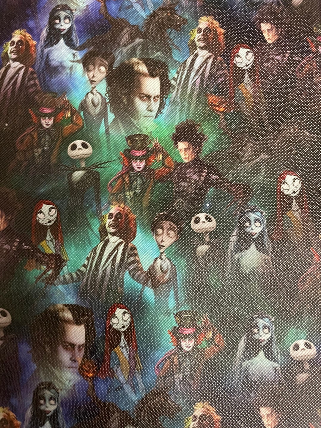 Movie Characters Vinyl Faux Leather Sheet - Etsy