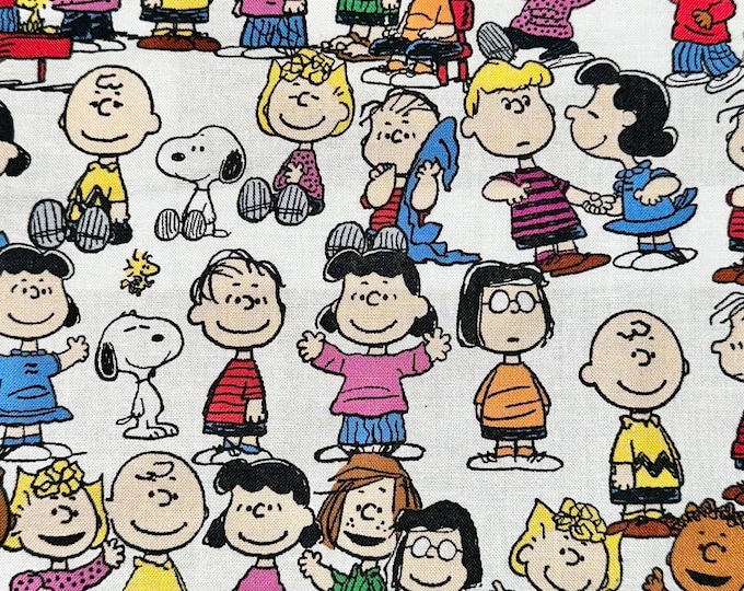 Peanuts Characters Snoopy Woodstock Charlie Brown Lucy Linus Cotton ...