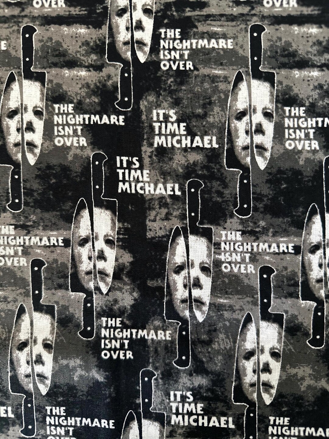 Horror Movie Halloween Michael Myers the Nightmares Isn’t Over Cotton ...