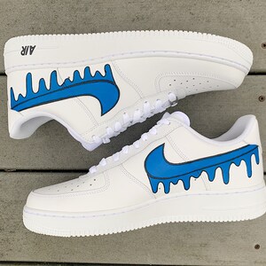 Any Color Custom Drip Air Force 1 - Etsy