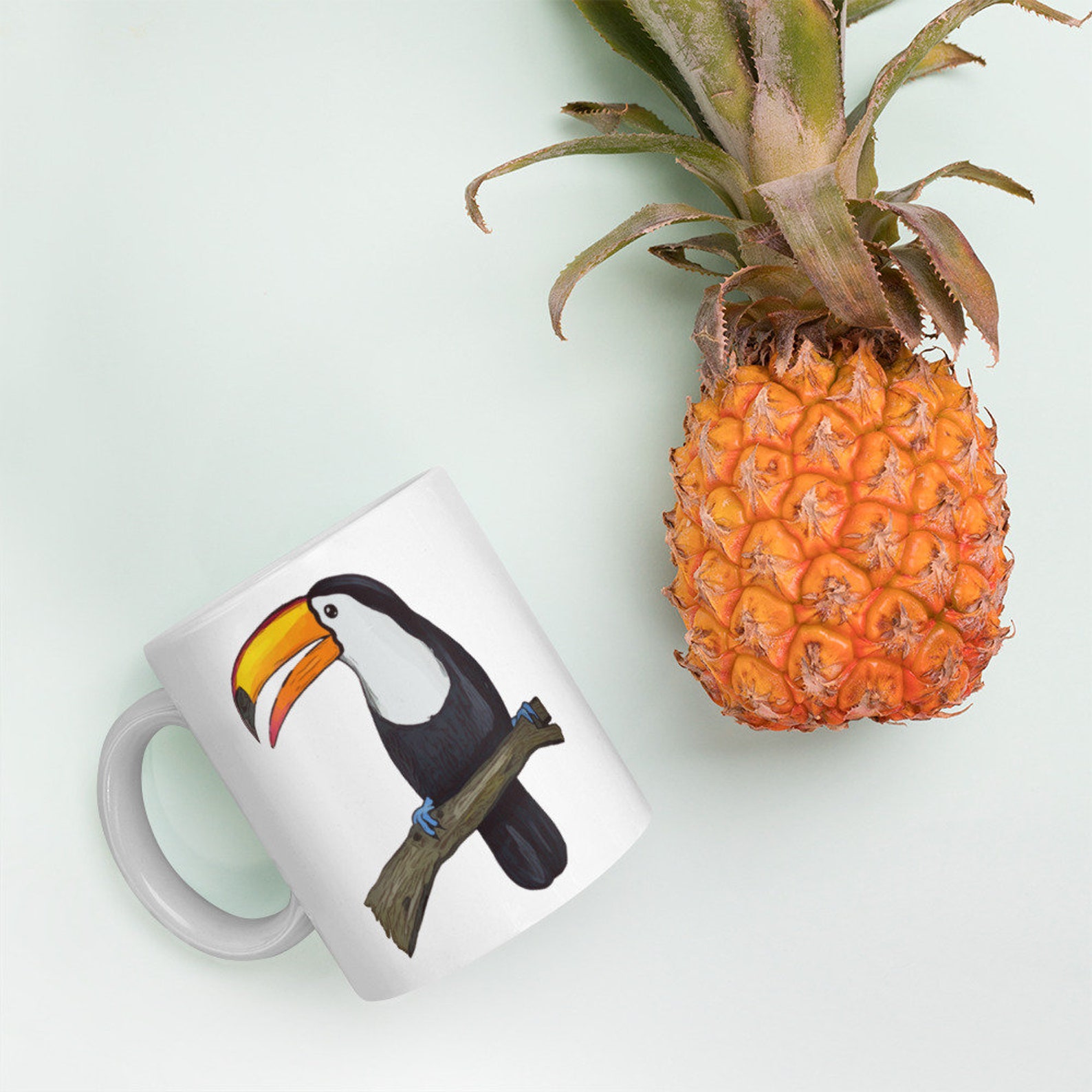 Toucan Mug, Toucan Coffee Cup, Bird Mug - Etsy