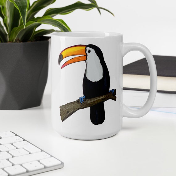 Toucan Mug Toucan Coffee Cup Bird Mug - Etsy