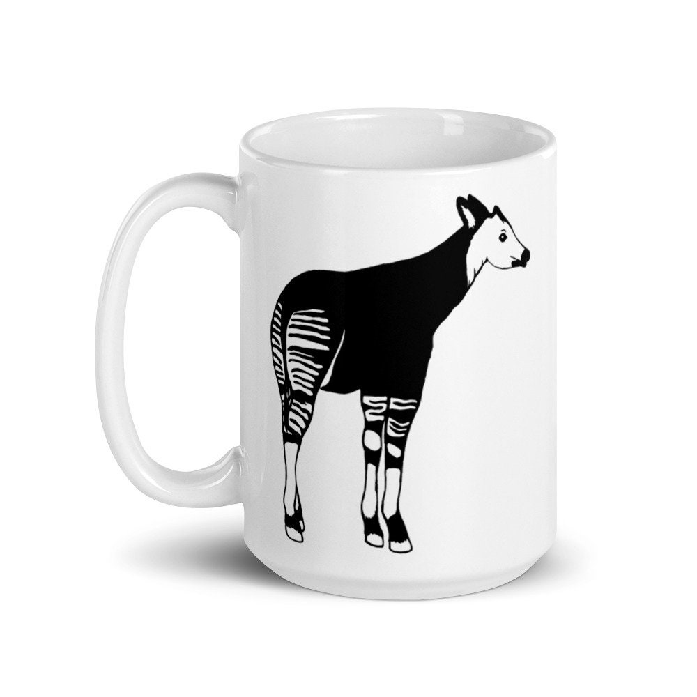 Okapi Mug Okapi Coffee Cup Okapi Gift Okapi Keeper White - Etsy