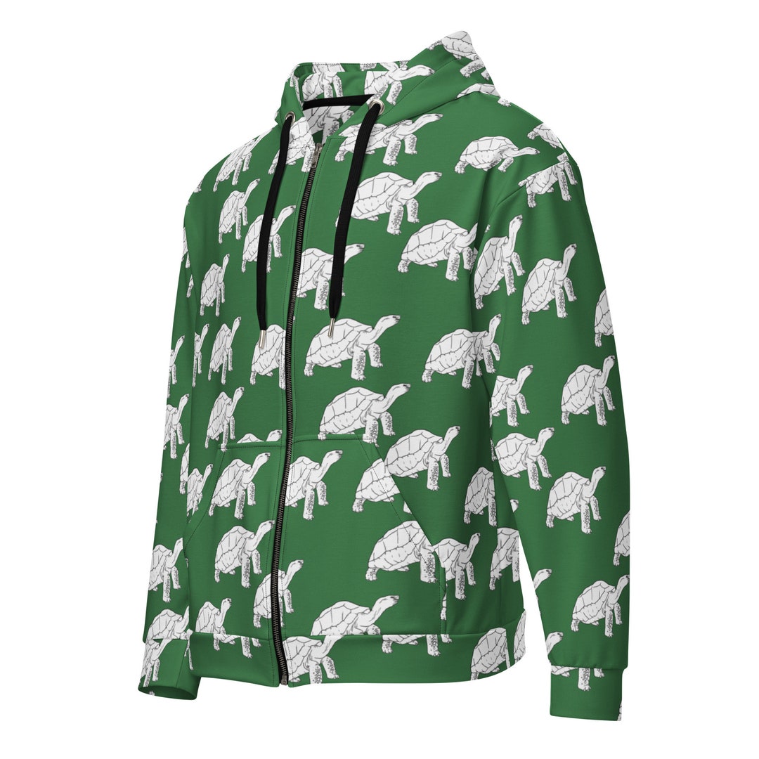 Tortoise Hoodie, Unisex Zip Hoodie, Turtle, Gift, Reptile - Etsy