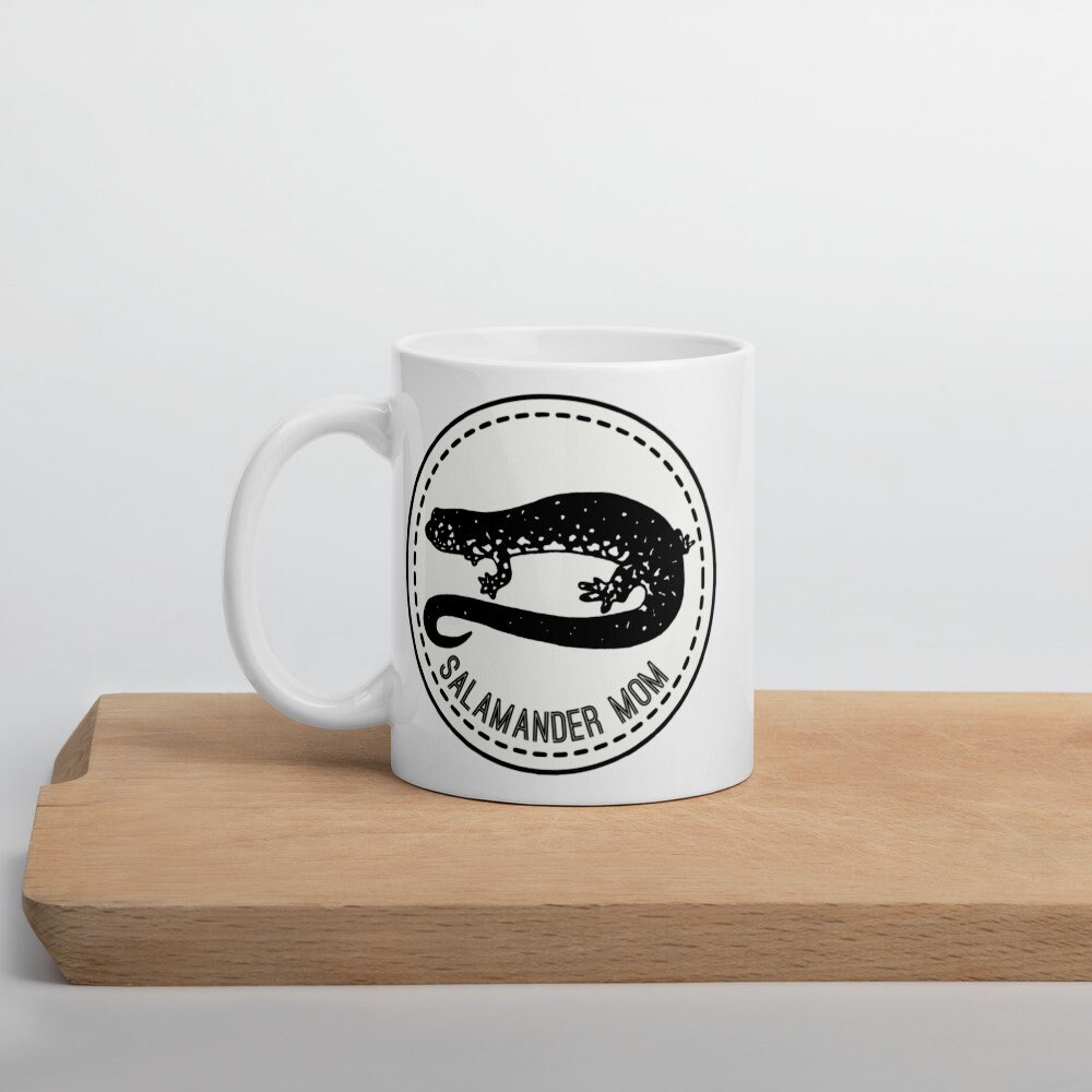 Salamander Mom Mug, Salamander Coffee Cup, Herpetologist Mug, Amphibian ...