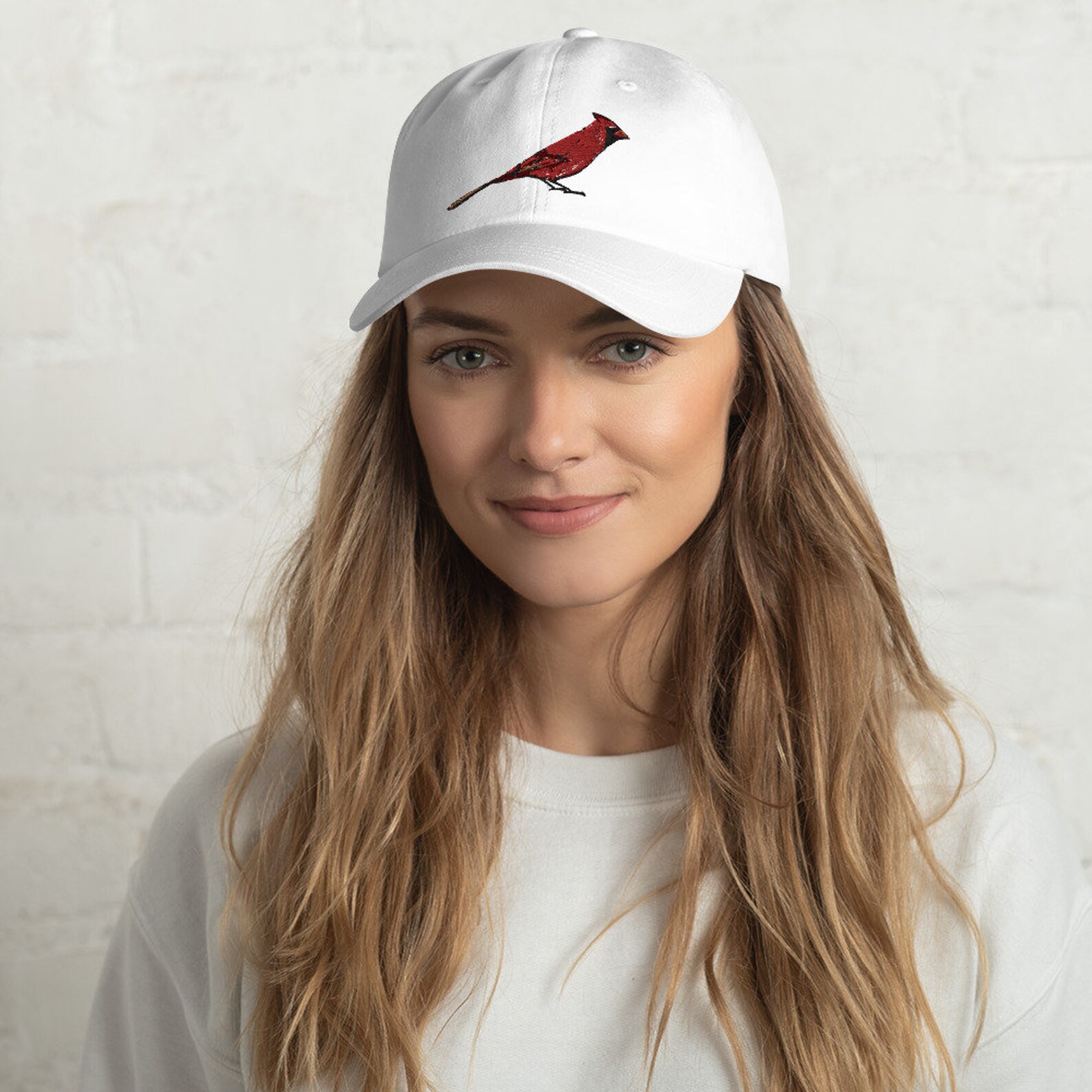 Cardinal Hat, Dad Hat, Bird Hat - Etsy