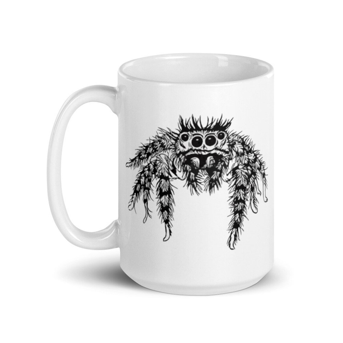Jumping Spider Mug, Arachnid Mug, Spider Coffee Cup - Etsy