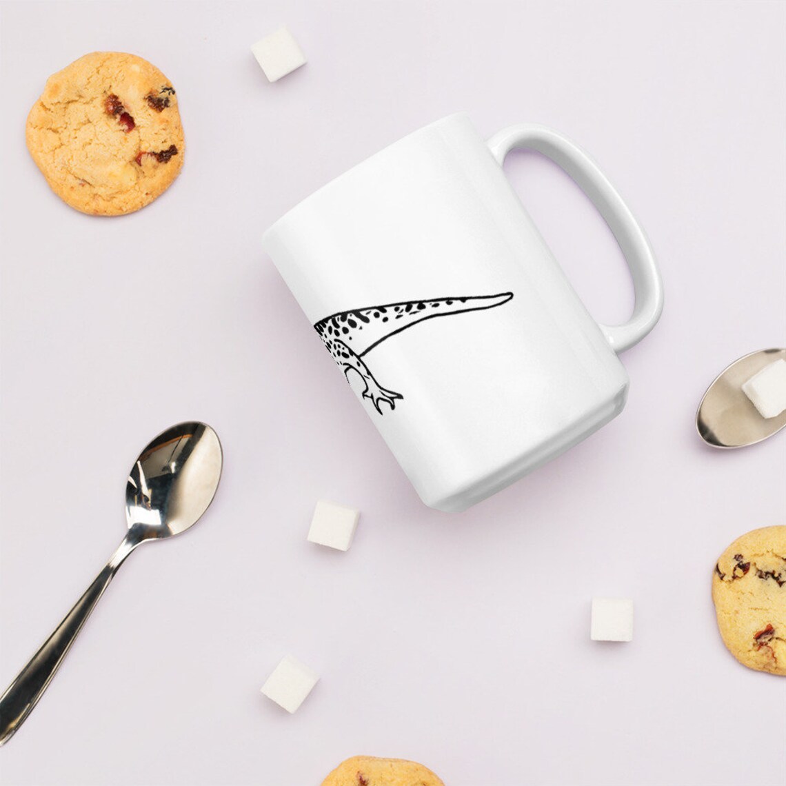 Leopard Gecko Mug Gecko Coffee Cup Leopard Gecko Gift White - Etsy