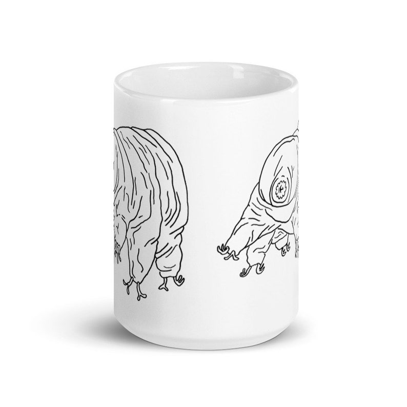 Tardigrade Mug, Tardigrade Coffee Cup, White Glossy Mug - Etsy
