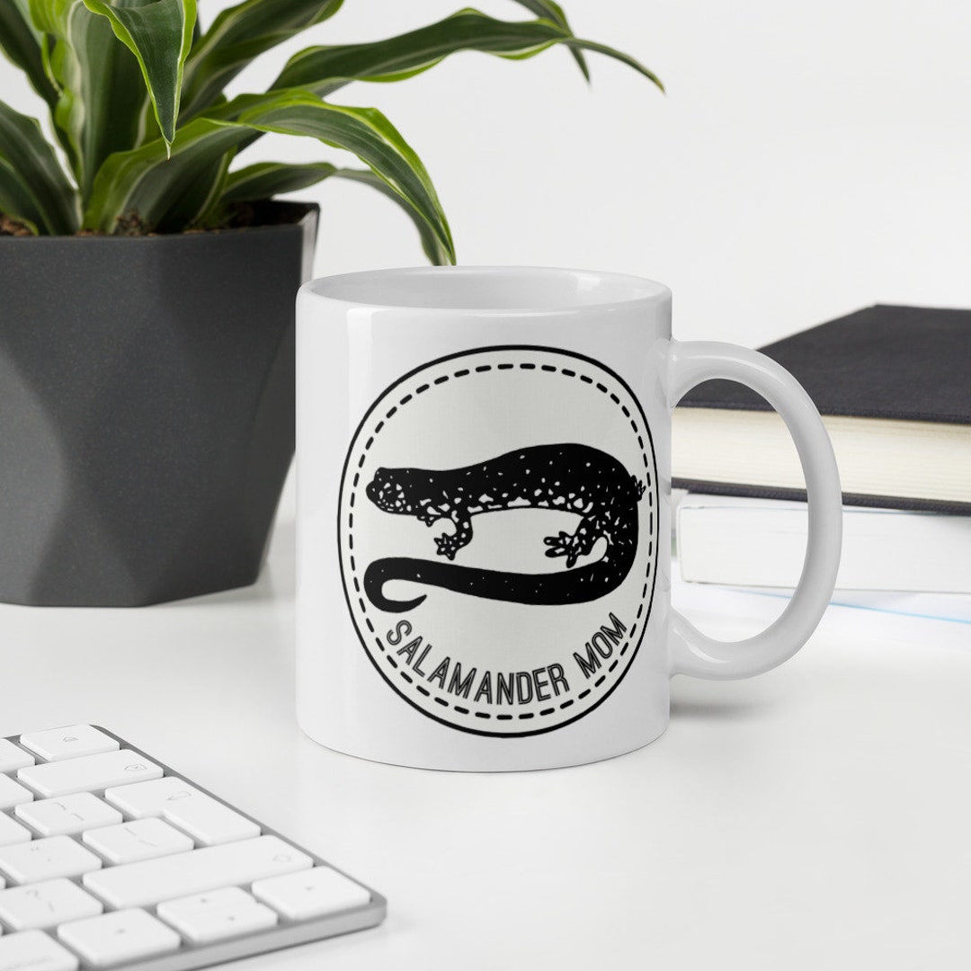 Salamander Mom Mug, Salamander Coffee Cup, Herpetologist Mug, Amphibian ...