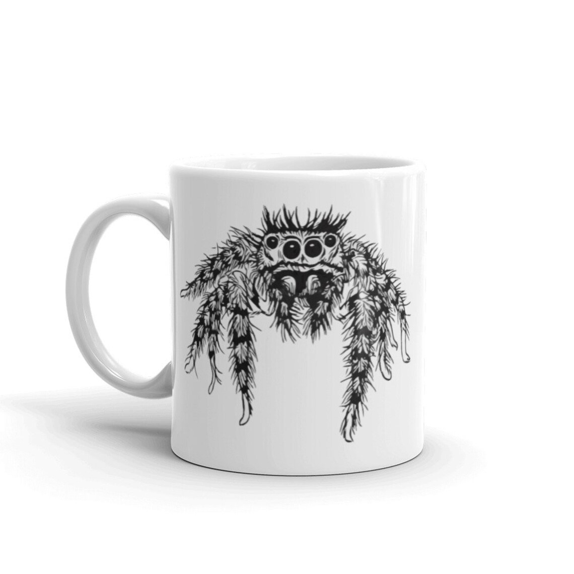 Jumping Spider Mug, Arachnid Mug, Spider Coffee Cup - Etsy