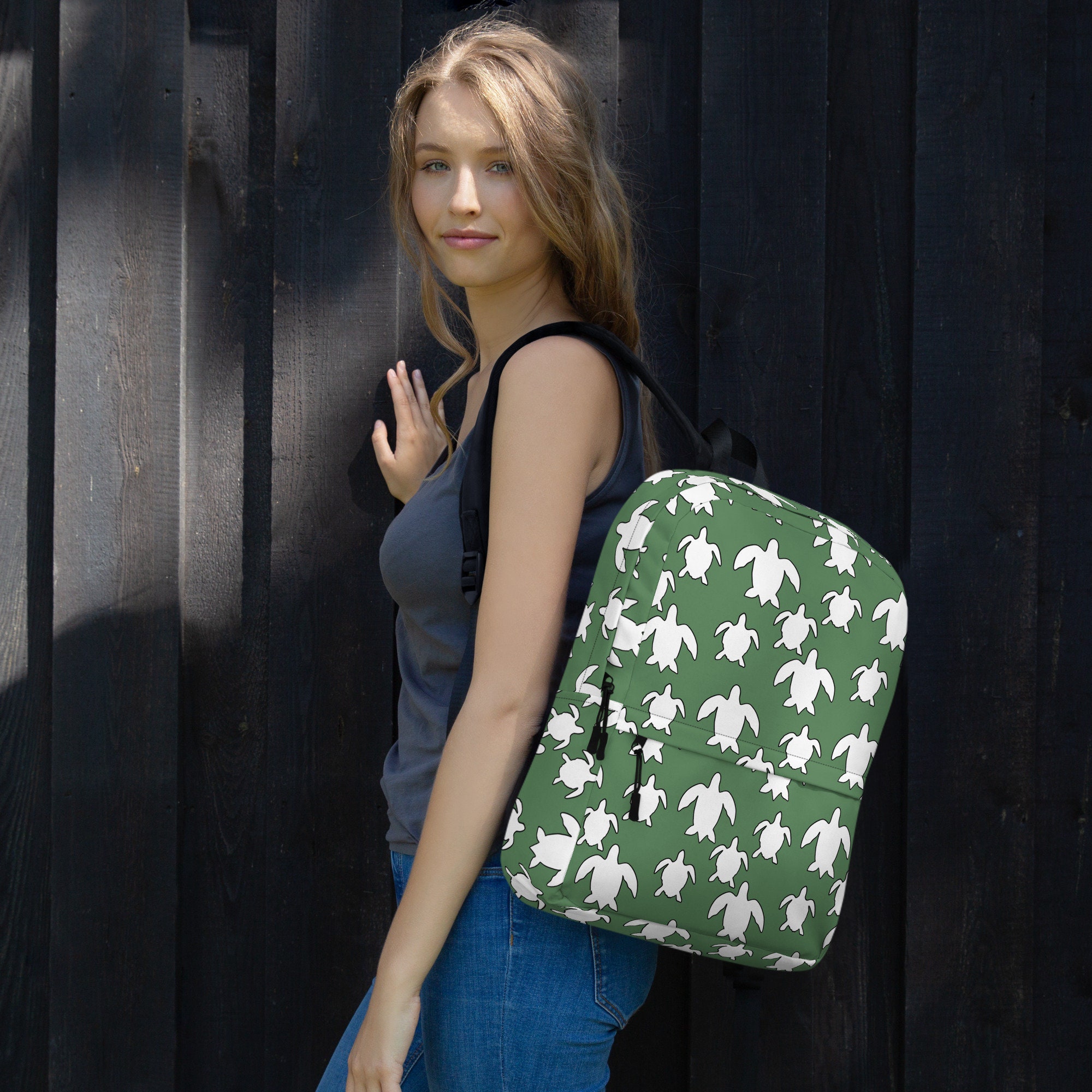 Sea Turtle Backpack, Book Bag, Leatherback, Loggerhead - Etsy