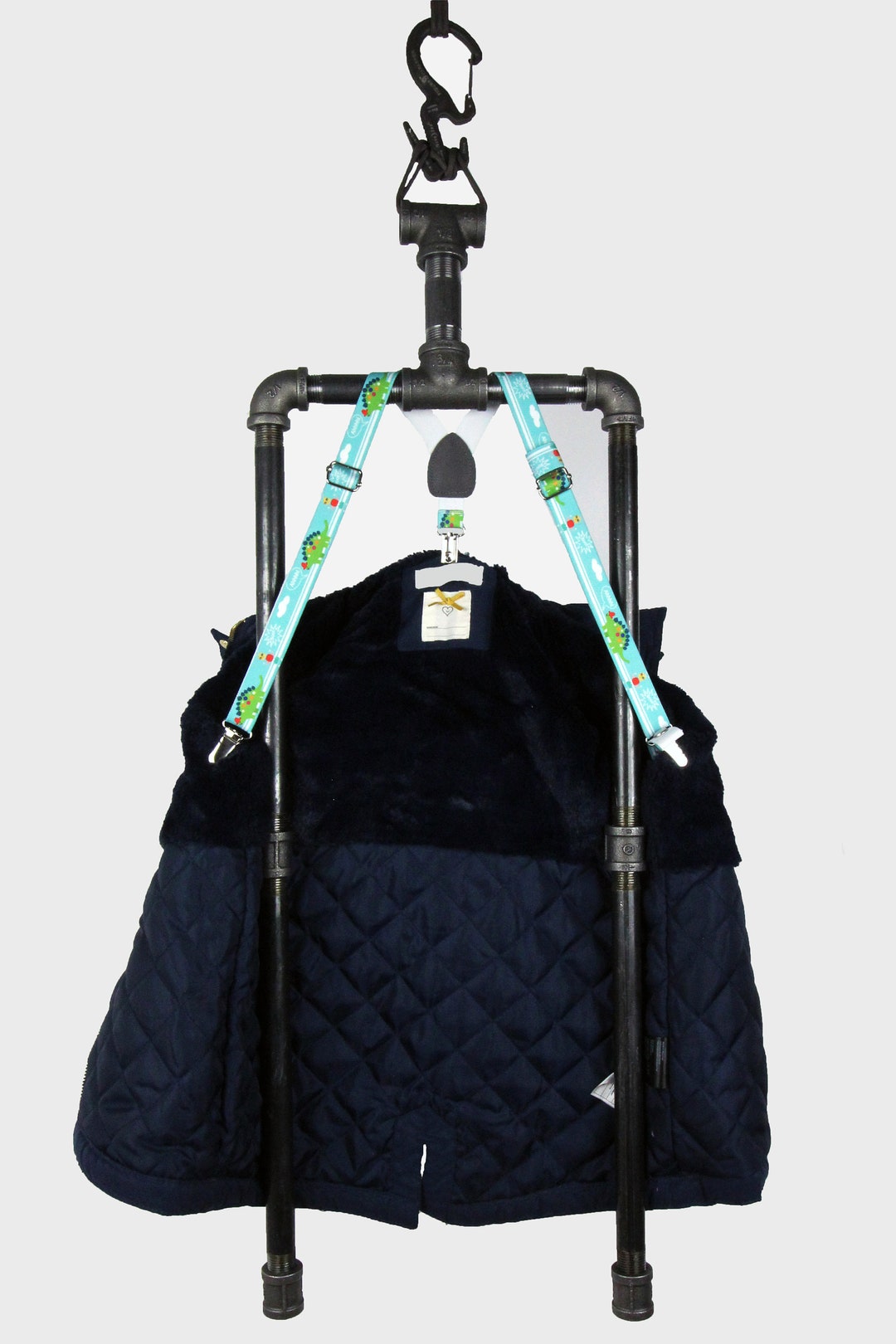 Dino Robot Jacket Carrier Straps: Hands-free Adjustable Clips- Jacket ...