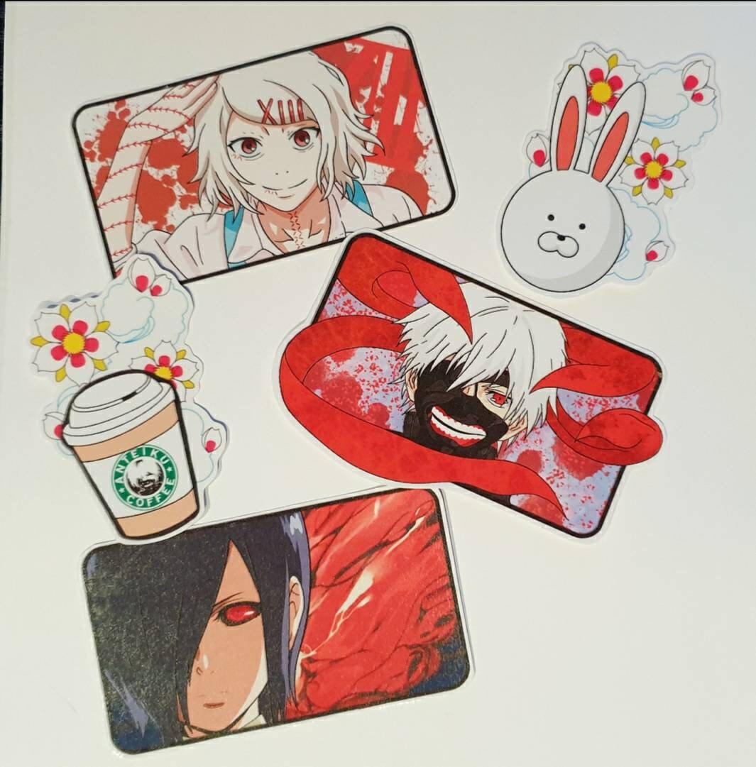 Tokyo ghoul stickers | Etsy
