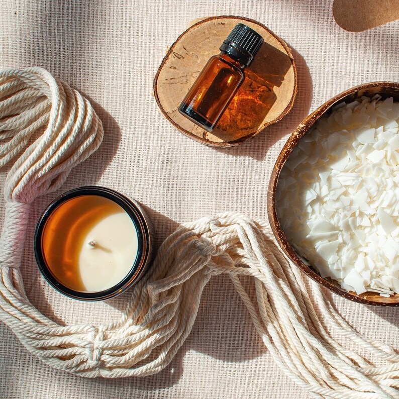 Candle Making Starter Kit Eco-friendly Vegan Soy Craft Kit - Etsy UK