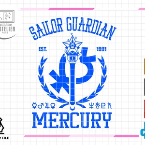 Anime Guardians BUNDLE SVG Vector File, Decal, Girl Power, Anime ...