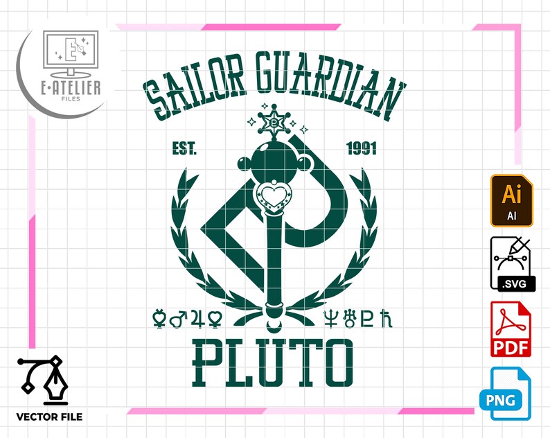 Anime Guardians BUNDLE SVG Vector File, Decal, Girl Power, Anime ...