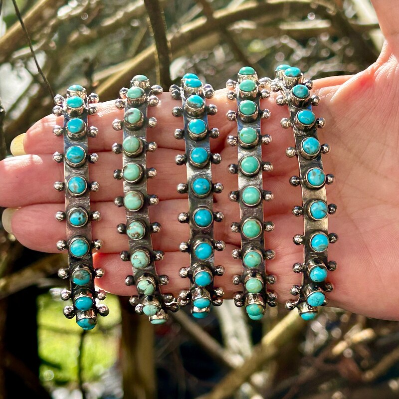 Genuine Turquoise Bracelet - Etsy