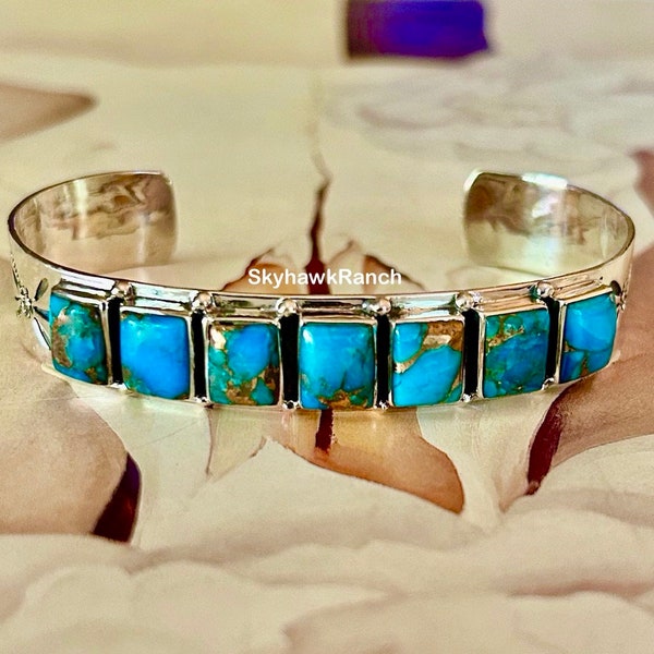Turquoise Cuff - Etsy