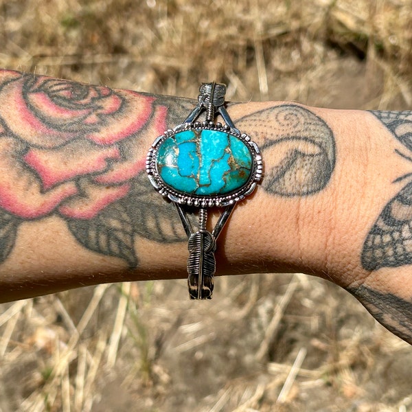 Turquoise Cuff - Etsy